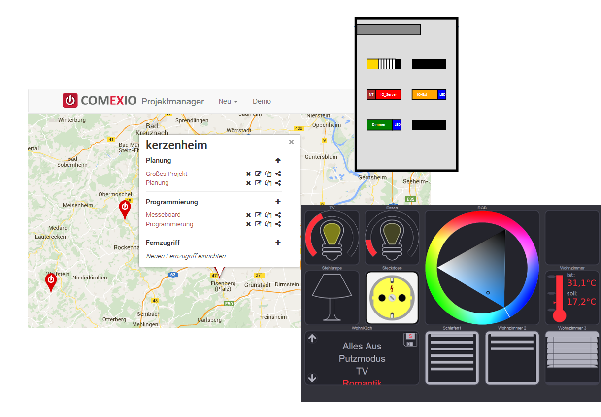 Comexio Manager - Smart Home in Perfektion